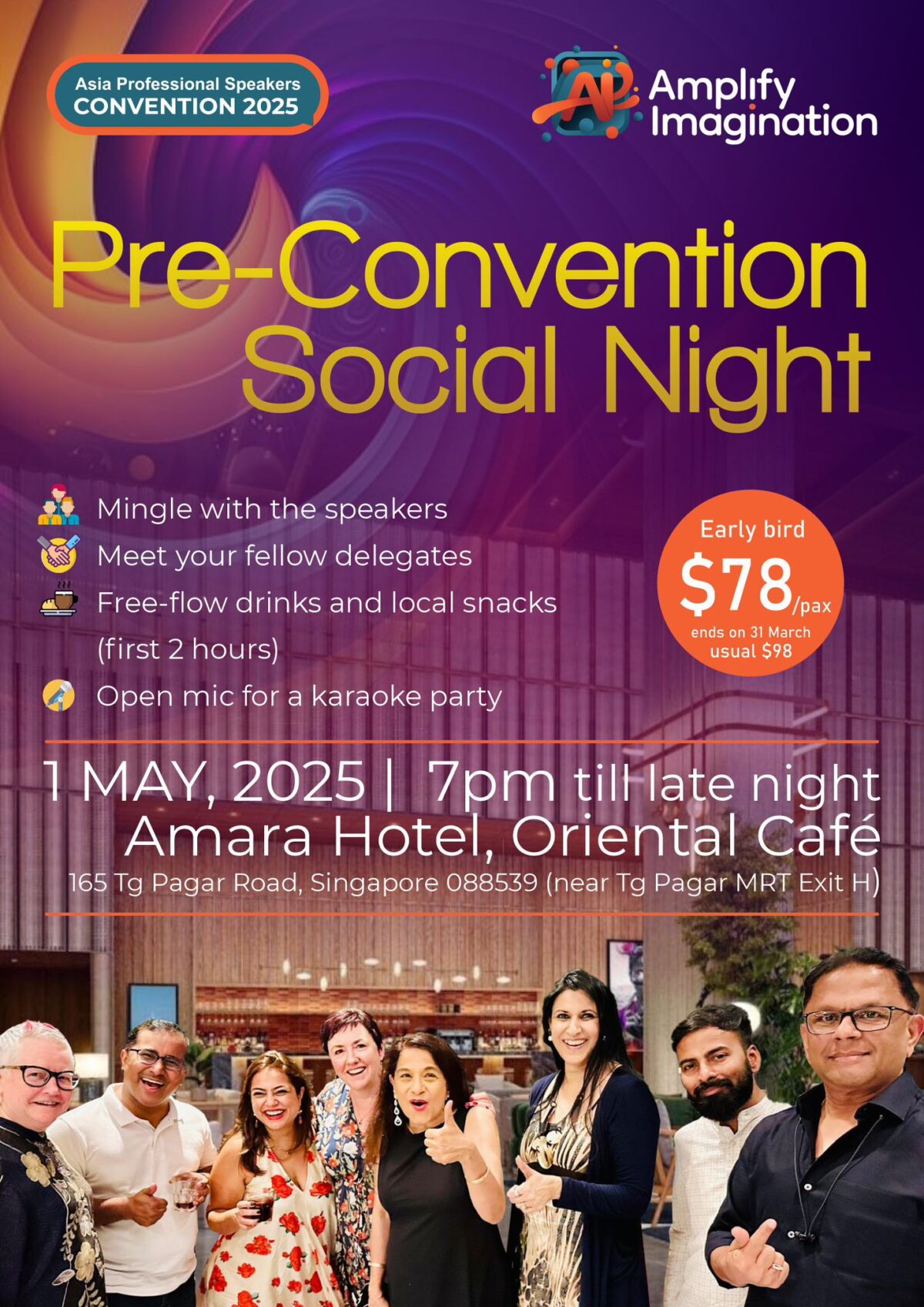 Pre-Convention Convention Social Night – Asia Professional Speakers ...